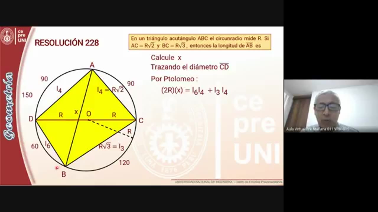 Cepre Uni Semana Geometr A S