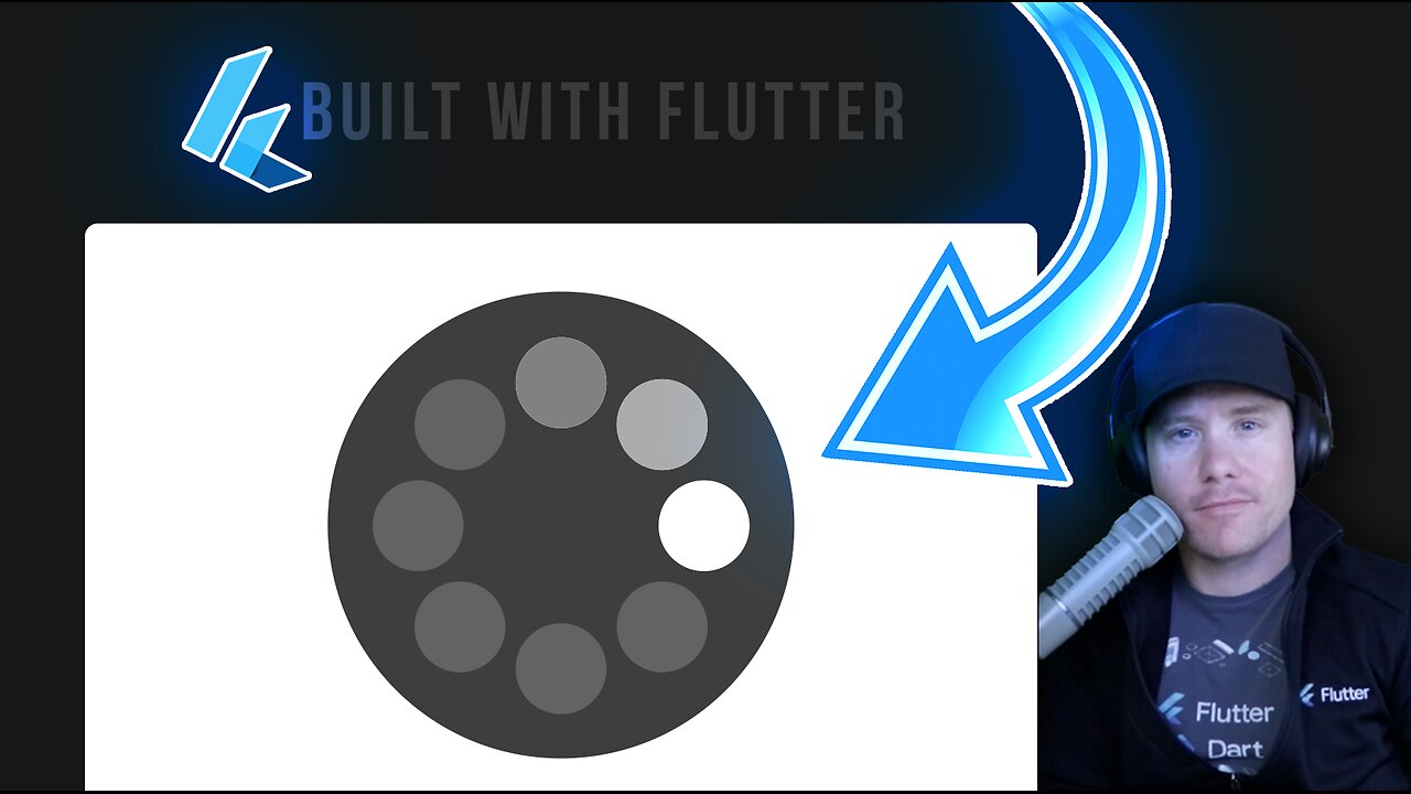 I Add A Custom Loading Indicator To Space Pod Built With Flutter