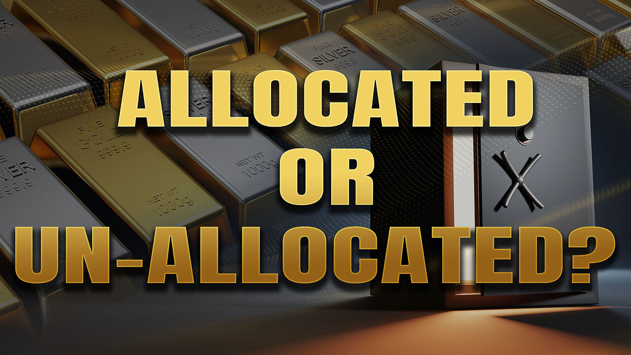 Understanding The Difference Between Allocated And Un Allocated Metals