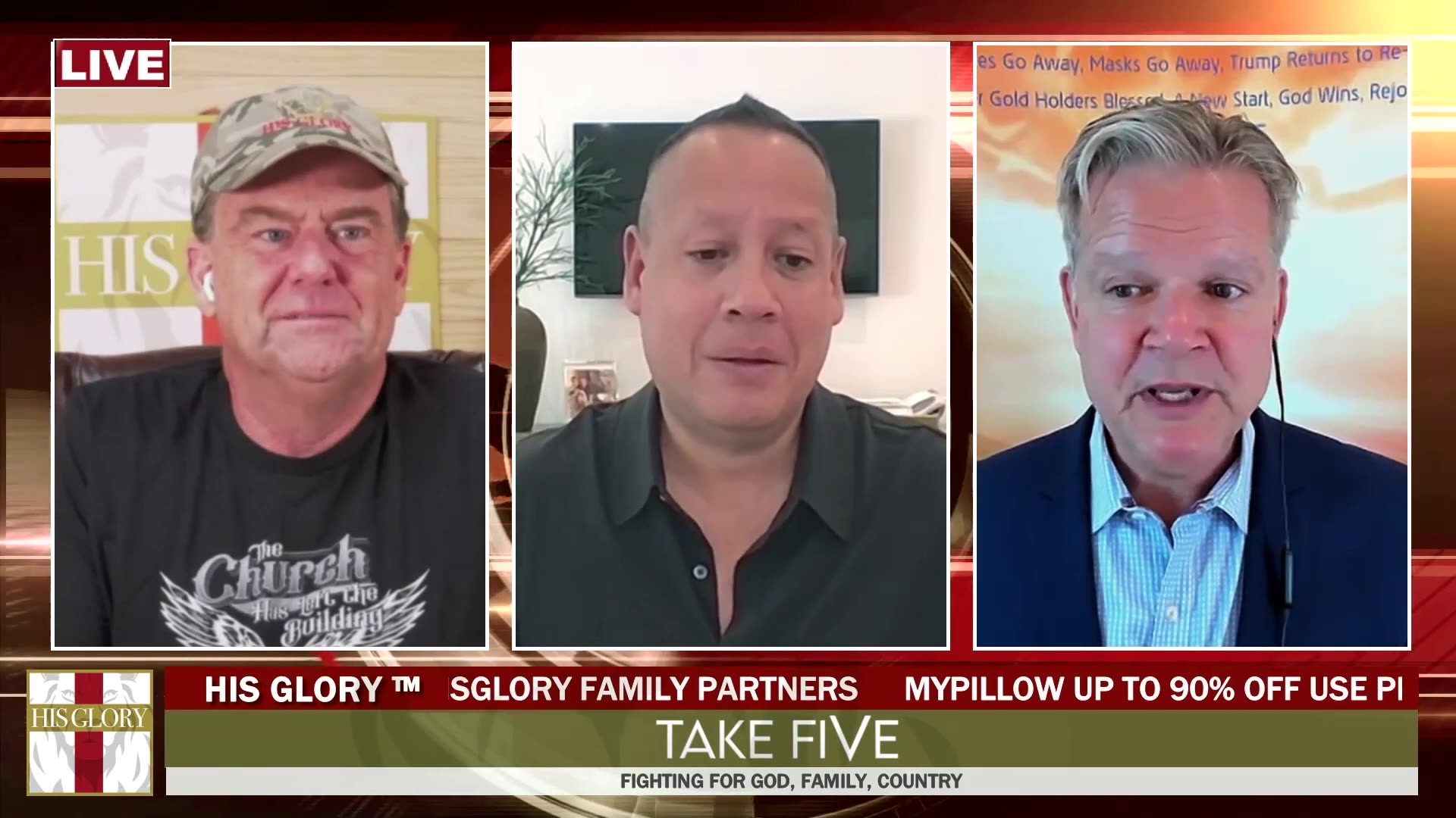 Bo Polny Andrew Sorchini Join His Glory On Take Five Brighteon