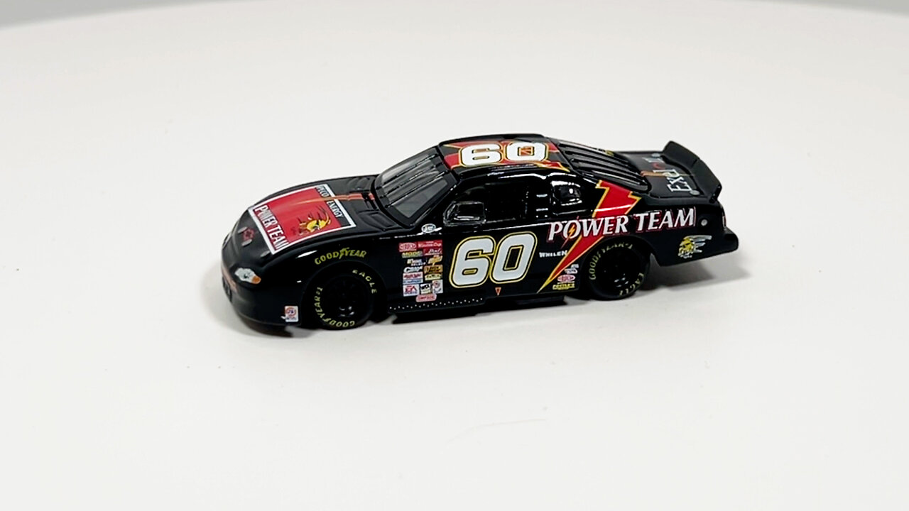 NASCAR #60 GEOFFREY BODINE 2000 POWER TEAM 1/64 MONTE CARLO STOCK CAR ...