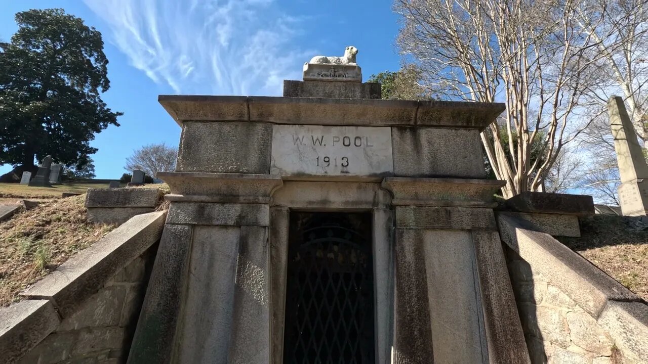 Mausoleum of Richmond’s vampire at Hollywood Cemetery