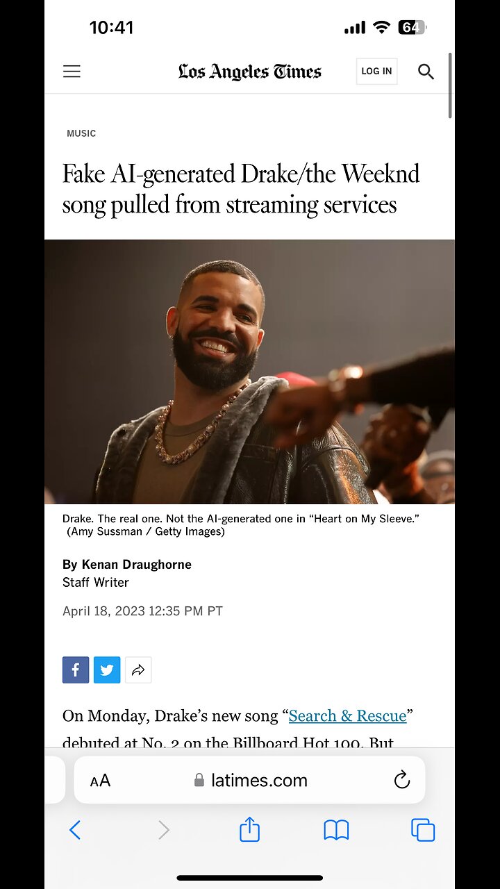 Drake is a hypocrite for using AI version of 2Pac