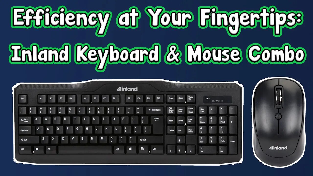 Transform Your Workspace with the Ultimate Keyboard & Mouse Combo: The ...