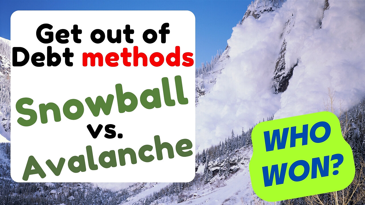 Snowball vs. Avalanche Method for Credit Card Debt Elimination - Which ...