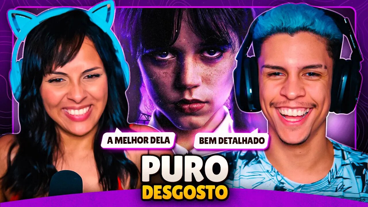 FELÍCIA ROCK - PURO DESGOSTO (Wandinha Addams) | [React em Casal] 🔥