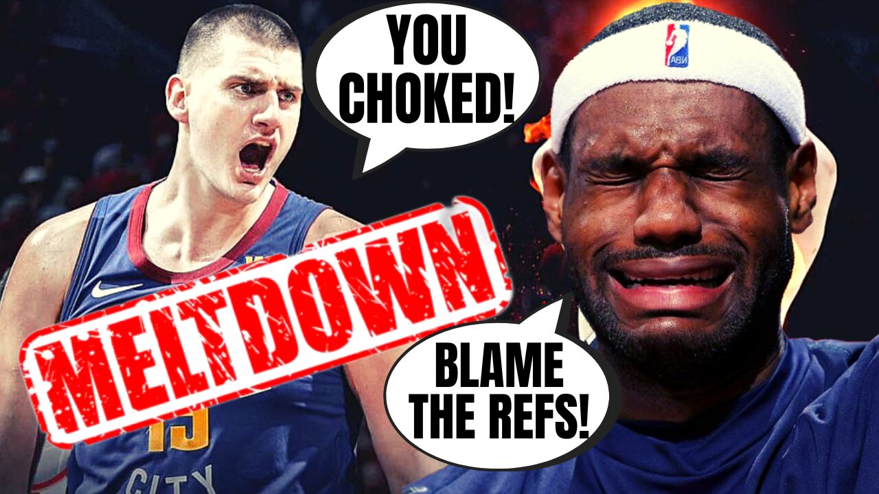 LeBron James Has MELTDOWN Over Refs After He And The Lakers CHOKE ...