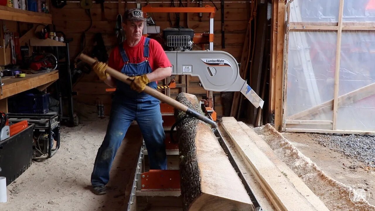S2 EP22 | WOODWORK | TIMBER FRAME BASICS | MILLING POST AND BEAM ...