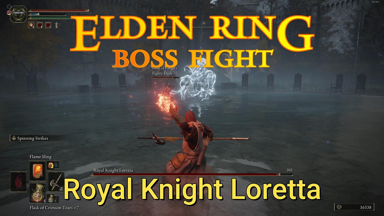 Elden Ring : Boss Fight - Royal Knight Loretta (HA ! I didn't die this ...