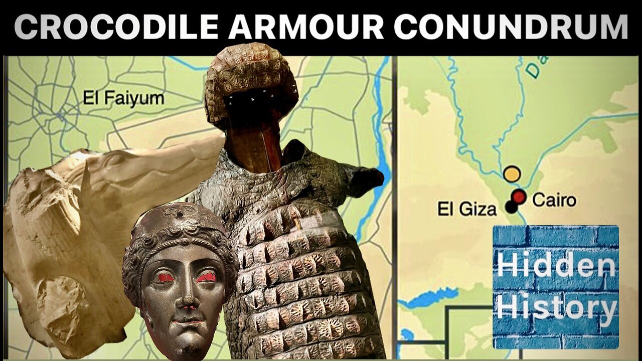 Roman Crocodile hood mystery - was it armour or an ancient Egyptian ...