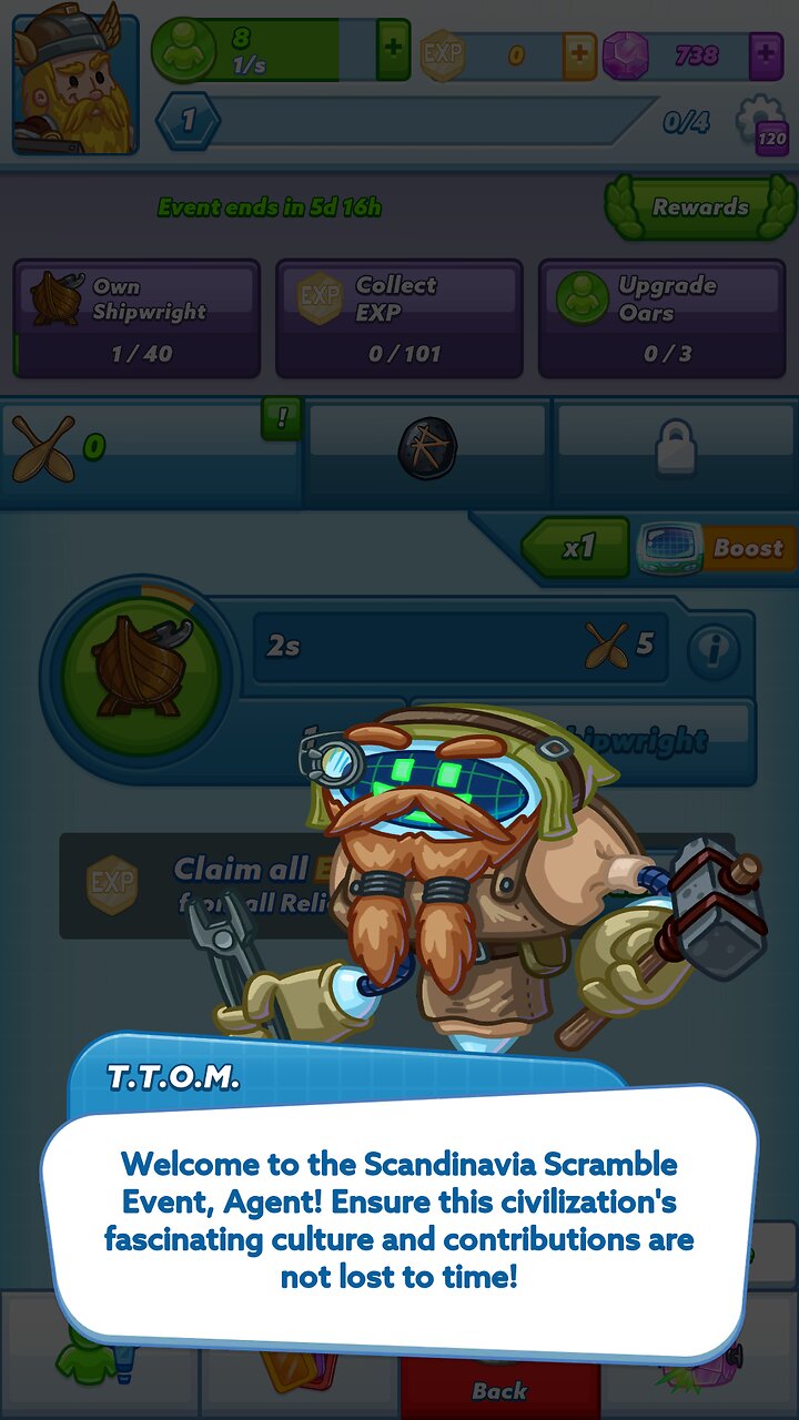 Adventure Ages - Scandinavia Scramble to Tier 3.0 - June 2024