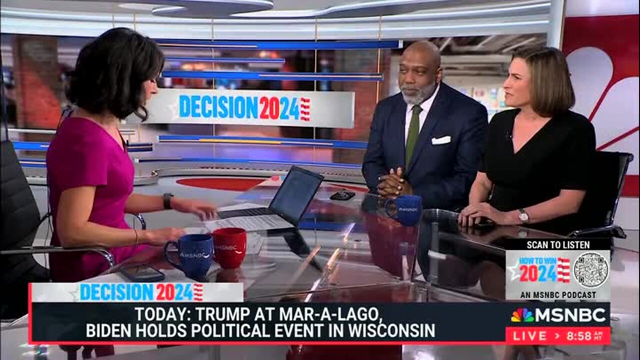 MSNBC Panel Can’t Believe More Americans Think Biden Is a Threat To ...