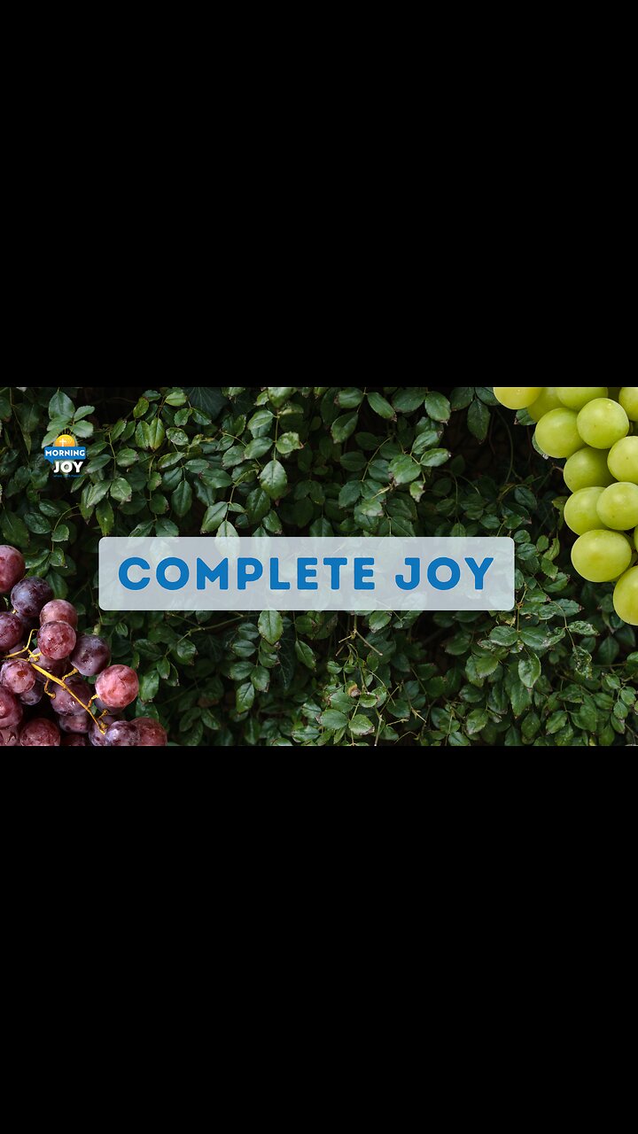 Searching for complete joy? The secret is in John 15! | The Next Right ...