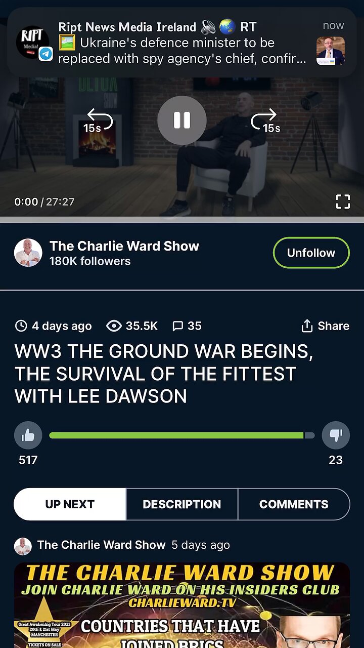 Lee Dawson Gloves off: Charlie Ward channel :Scotland schools go-no meat