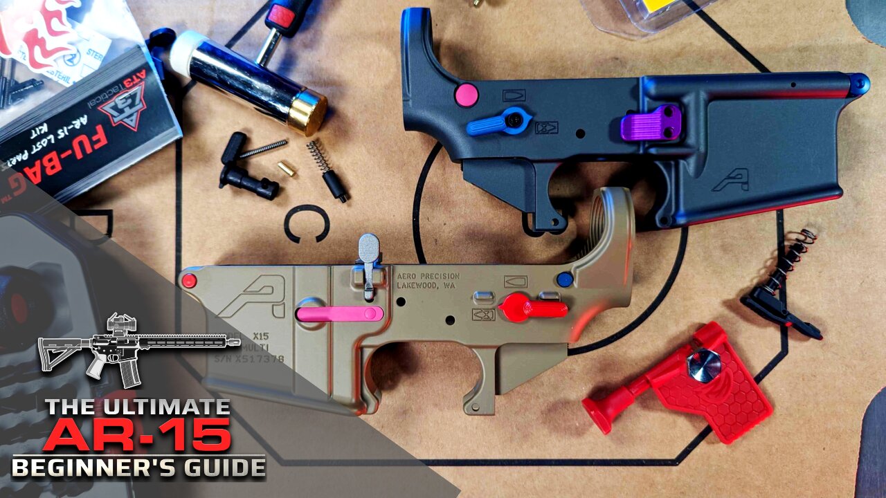Ep-12: What Parts Do You Need to Complete a Lower? Safeties, Pins ...