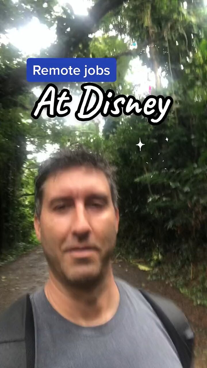 Do you want to get a remote job at Disney?