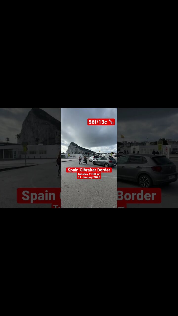 Spain Gibraltar Border #shorts