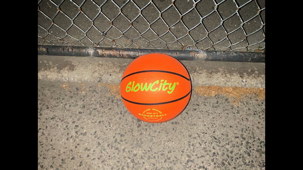 GlowCity Glow Light up in The Dark Basketball Glowing LED Night Time ...