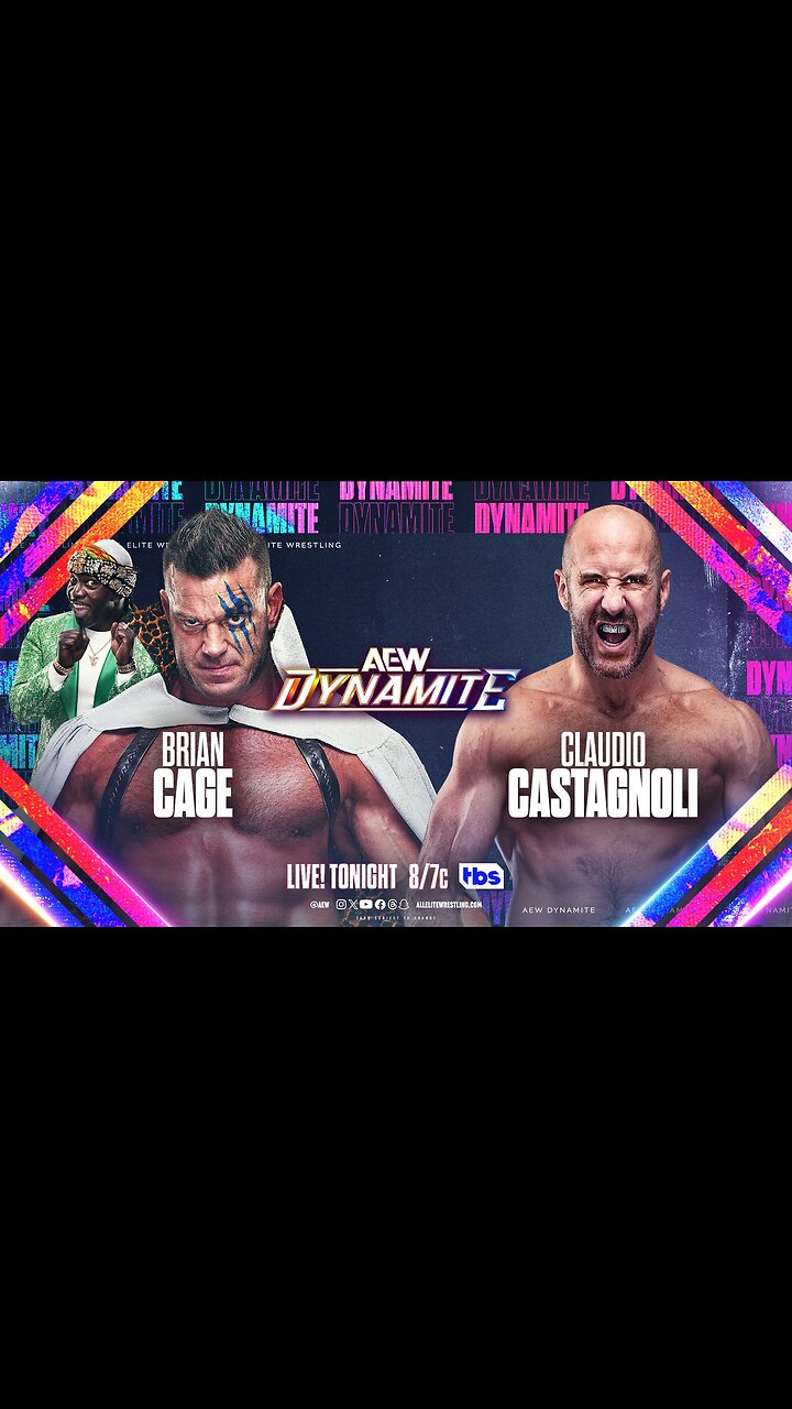 Claudio Castagnoli vs. Brian Cage: Epic Showdown! #Shorts