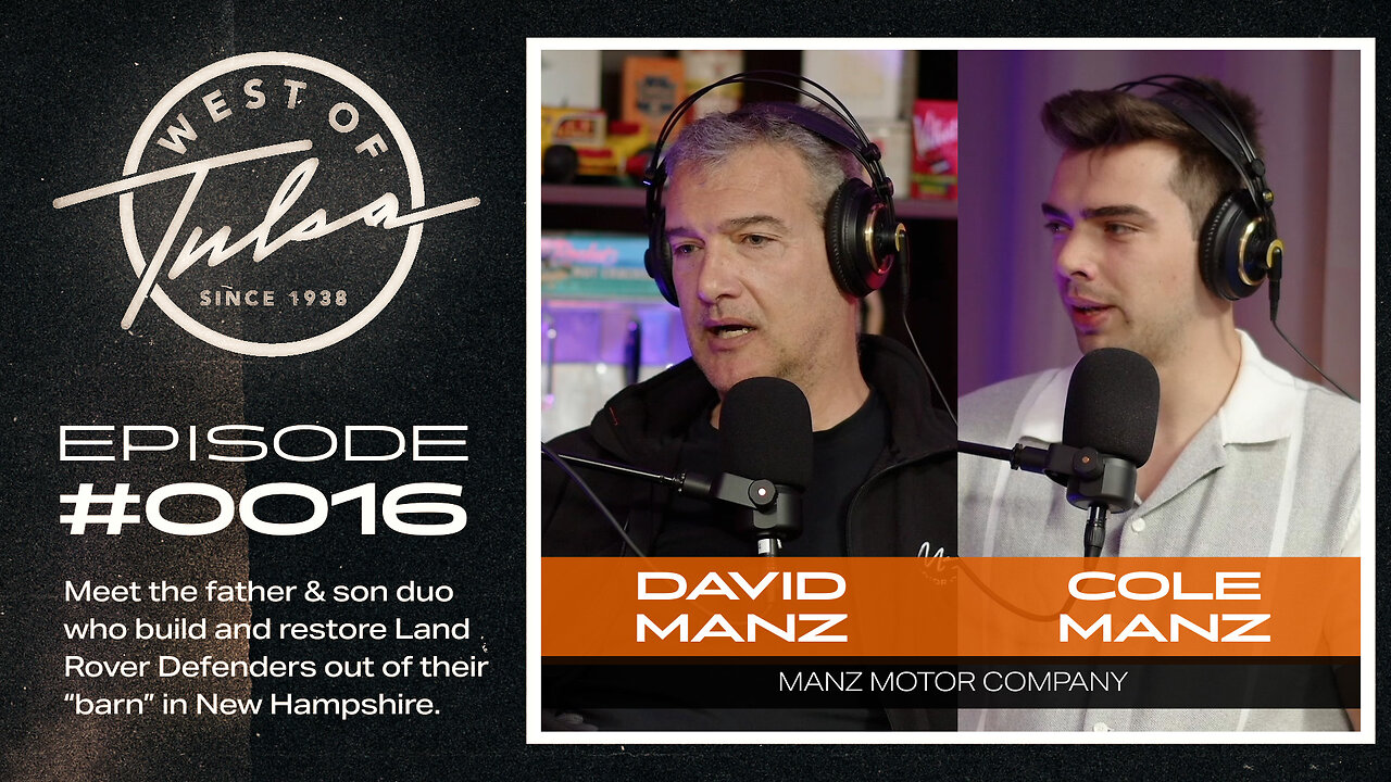 Manz Motor Company: The Father & Son Defender Team - West Of Tulsa Show ...