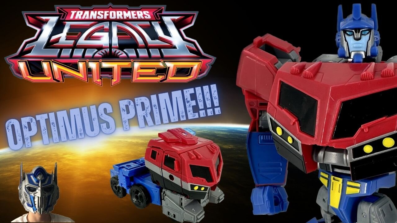 Transformers Legacy United - Animated Optimus Prime Full Review and ...
