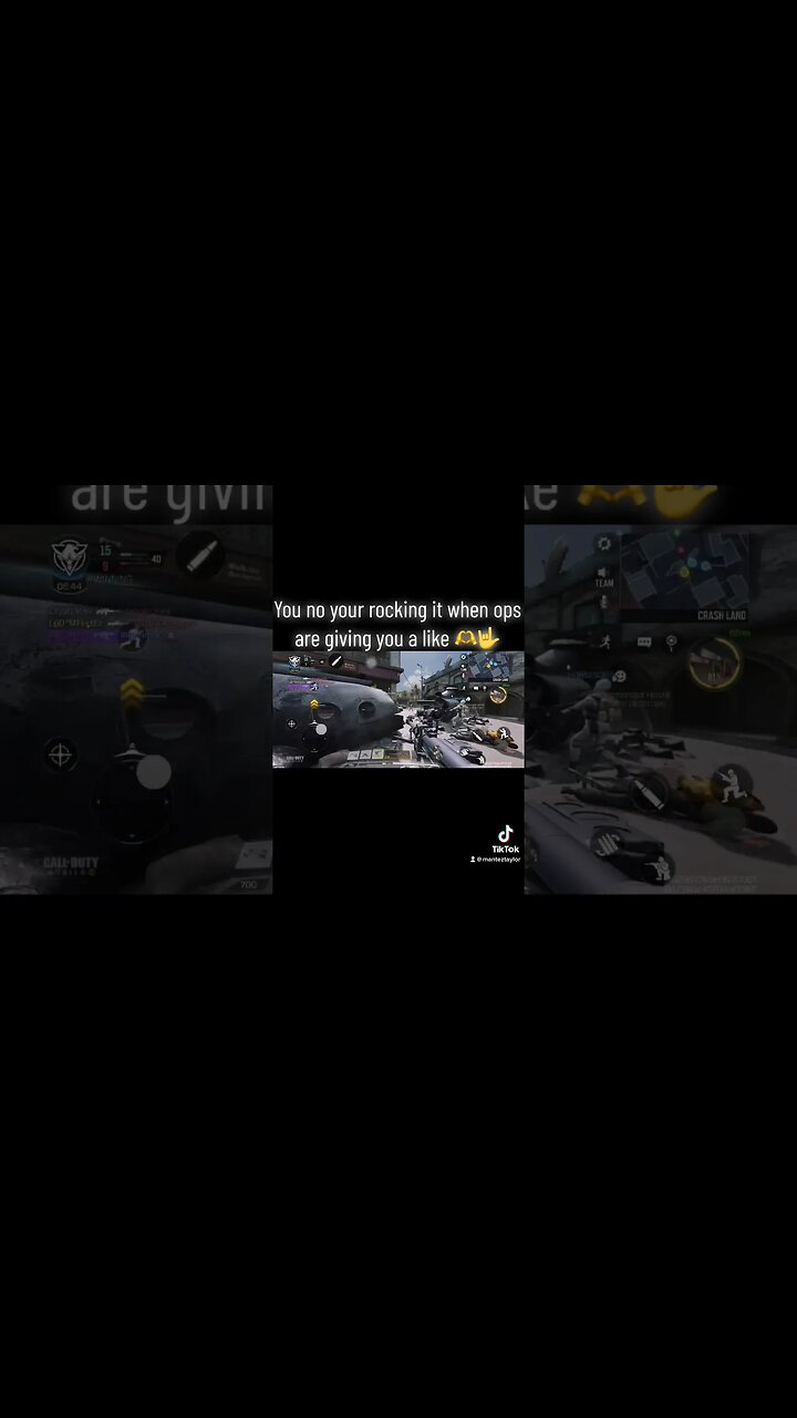 You know you’re rocking it when your ops like your game