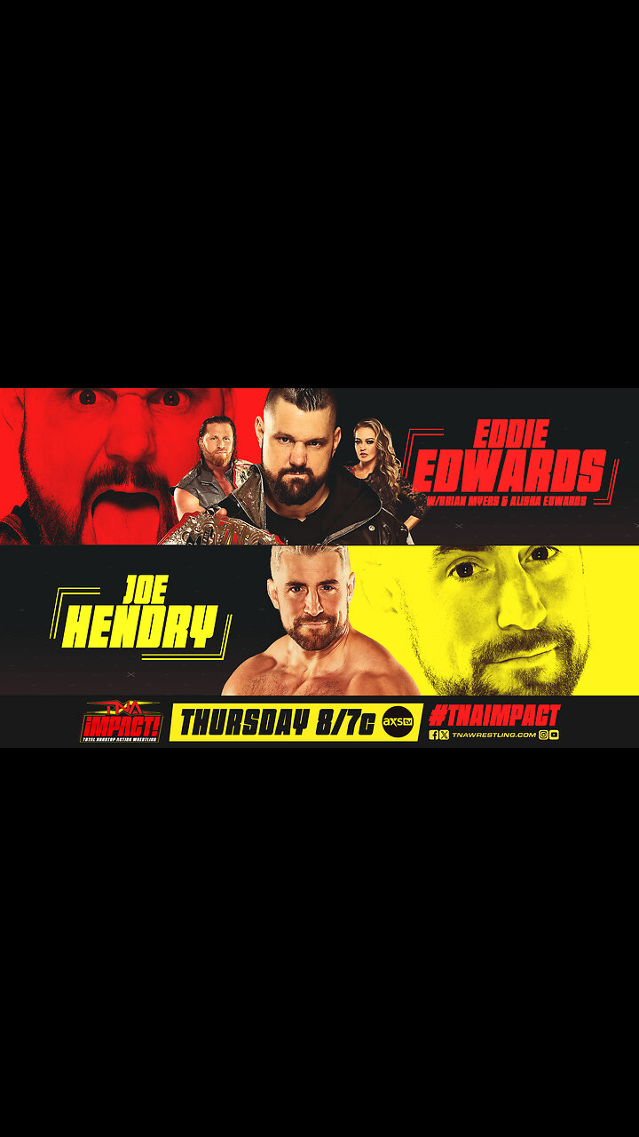 Eddie Edwards vs. Joe Hendry - Nemeth Brothers Intervene! #shorts