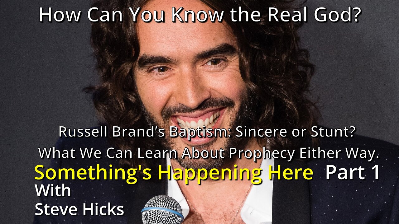Russell Brand’s Baptism: Sincere or Stunt? What We Can Learn About ...