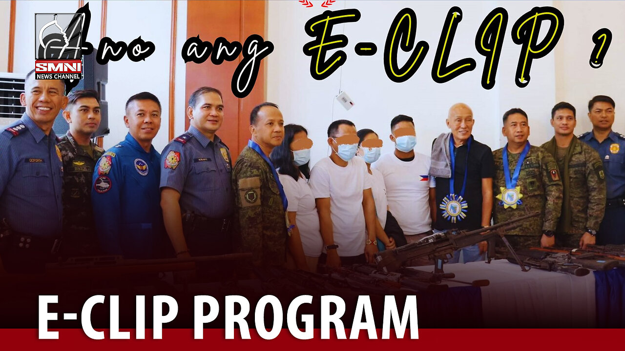 E-CLIP program ng pamahalaan, isa sa mga susi para sumuko ang libu ...