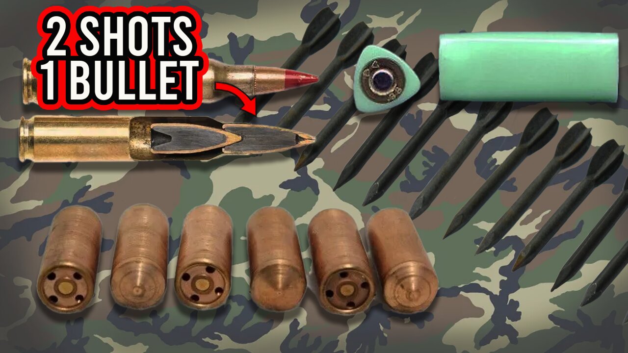 Completely Bizarre Military Ammunition The US Tested. Rocket Rounds And ...