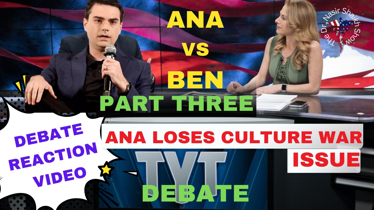 Reaction Video To Debate Ana Kasparian The Young Turks Vs Ben Shapiro