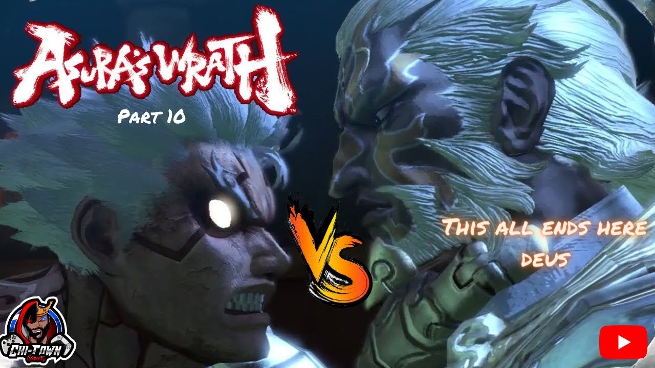 Asuras Wrath Walkthrough Part 10 Asura And Yasha Vs Deus