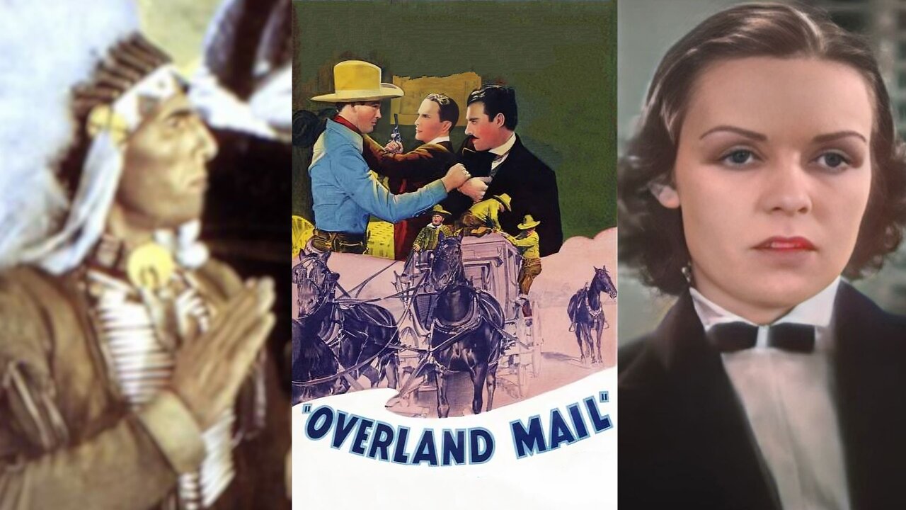 OVERLAND MAIL (1939) Jack Randall, Vince Barnett & Jean Joyce | Drama ...