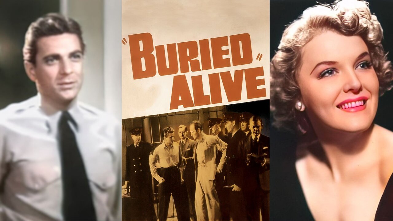 BURIED ALIVE (1939) Beverly Roberts, Robert Wilcox & Paul McVey | Drama ...