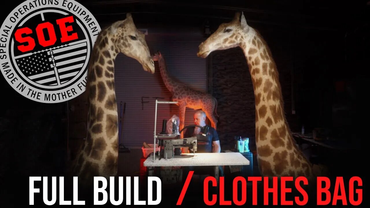 SOE full build - CLOTHES BAG #tacticalgear #sewing #sewinghack # ...