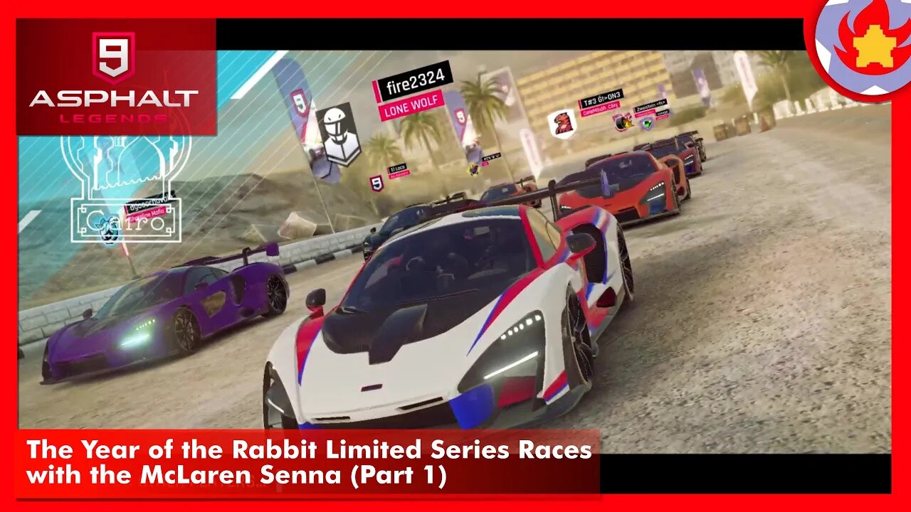 The Year of the Rabbit Races with the McLaren Senna (Part 1)| Asphalt 9 ...