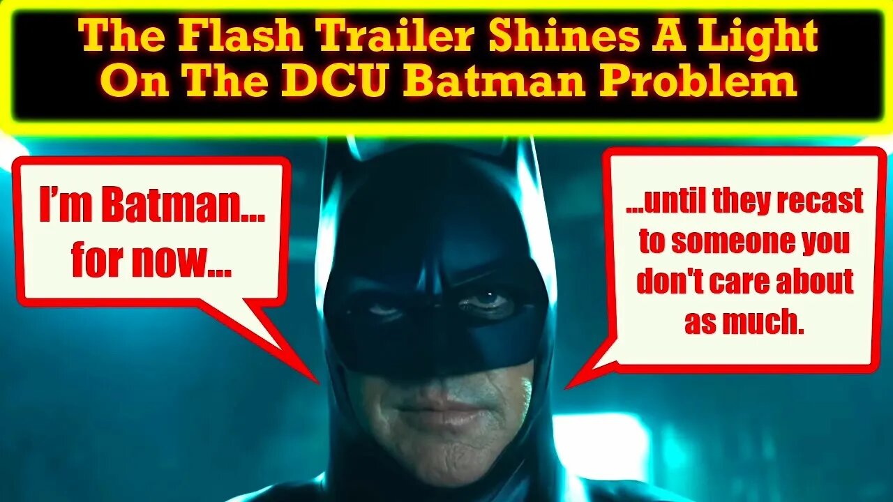 The Flash Trailer And Michael Keaton's Batman Reveals The Batman ...