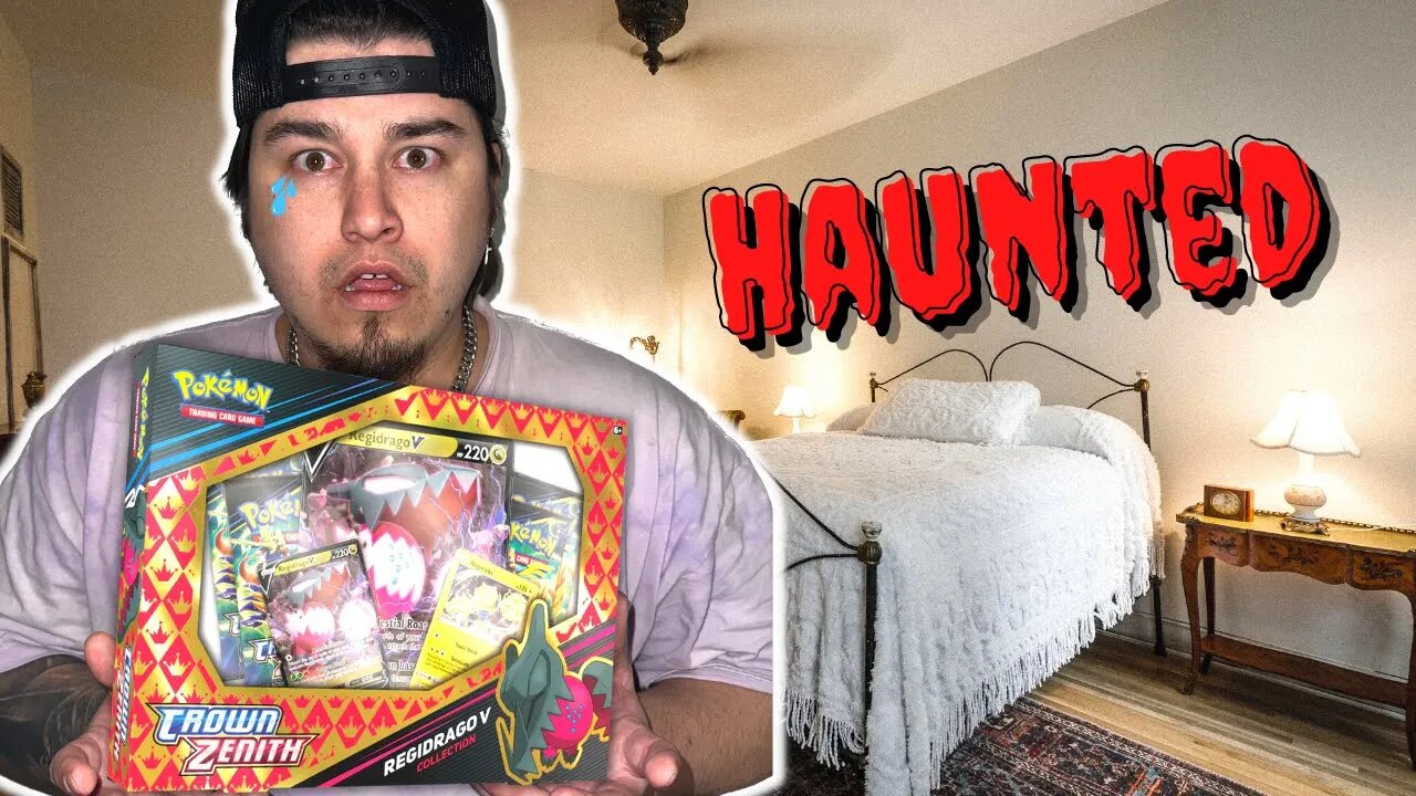 Opening Pokemon In A Haunted Hotel (Ghost Encounter)