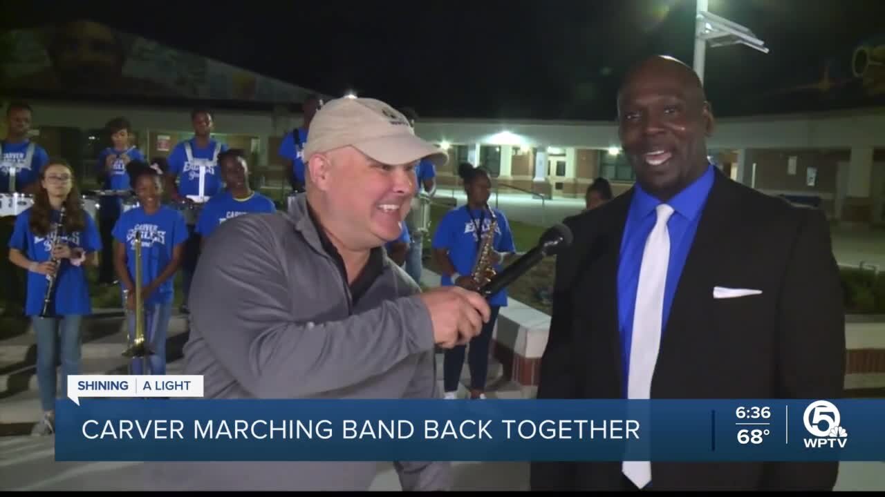 Carver Middle School marching band is back in action after almost a ...