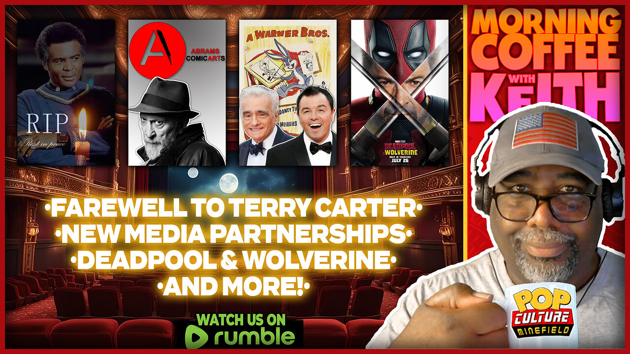 Morning Coffee with Keith | Terry Carter · Frank Miller · Scorsese ...