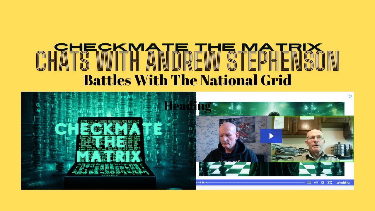 Checkmate The Matrix Chats With Andrew Stephenson & His Battles with ...