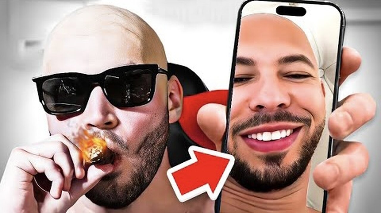 ADIN ROSS FAKES GOING BALD FOR ANDREW TATE