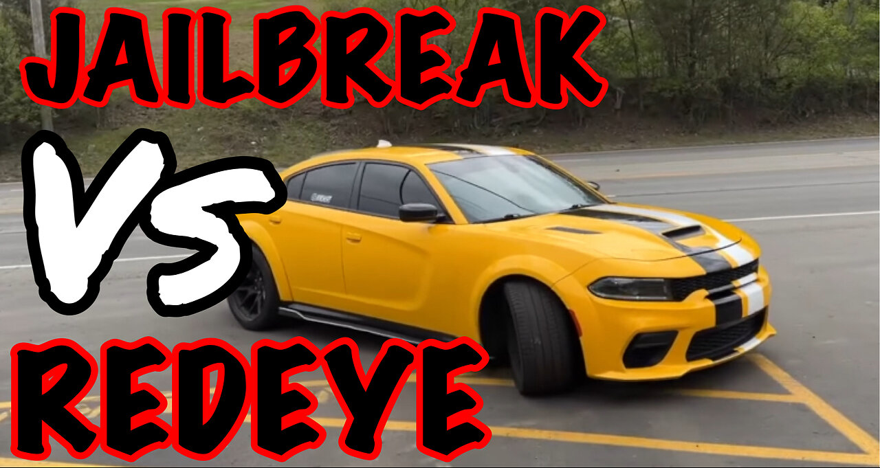 STRAIGHT PIPED Hellcat Redeye Vs Hellcat Jailbreak! Is The Jailbreak ...