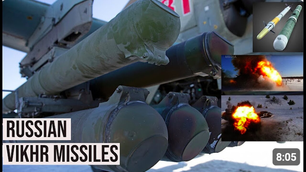 A triple strike by Vikhr missiles on armored vehicles of the Ukrainian ...