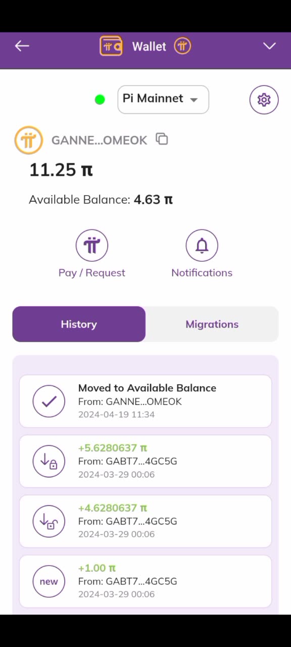 Pi Network || A Look Inside Pi Wallet