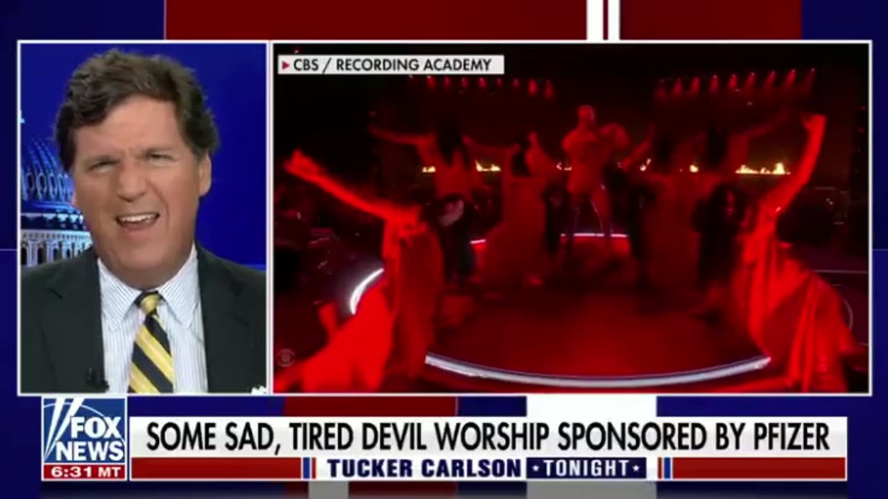 Some sad. tired devil worship sponsored by Pfizer