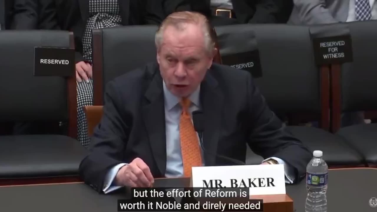 Former FBI Agent Mr. Baker Testifies that Robert Mueller Deliberately ...