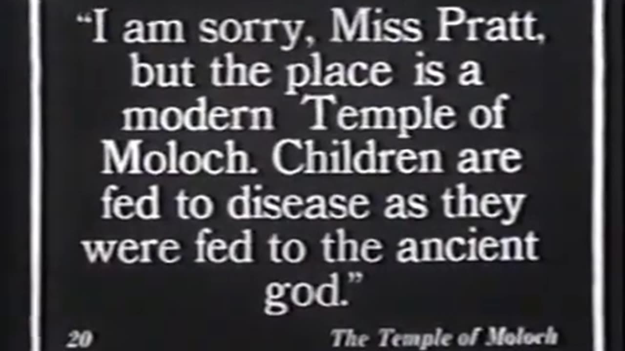 The Temple of MOLOCH When the Medical Industry is you SAVIOR