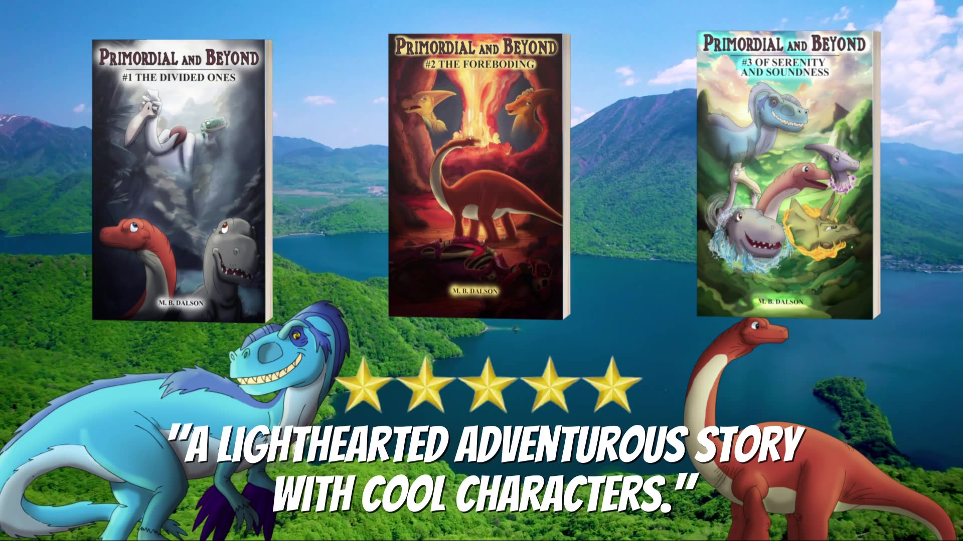 Primordial and Beyond (#1 The Divided Ones): dinosaur books for kids ...