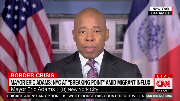 Mayor Eric Adams Calls On Biden Admin To Do More In Addressing Border ...